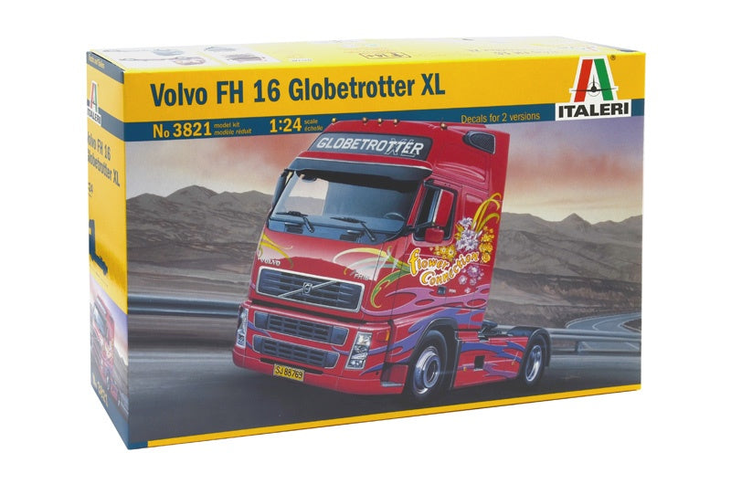 VOLVO FH16 GLOBETROTTER XL ITALERI 1:24 plastic kit 3821 – LACORUN SELECT