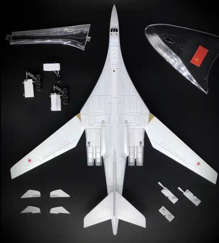 Russian Air Force Tu-160 "Blackjack" WLTK 1/144 die-cast model ...